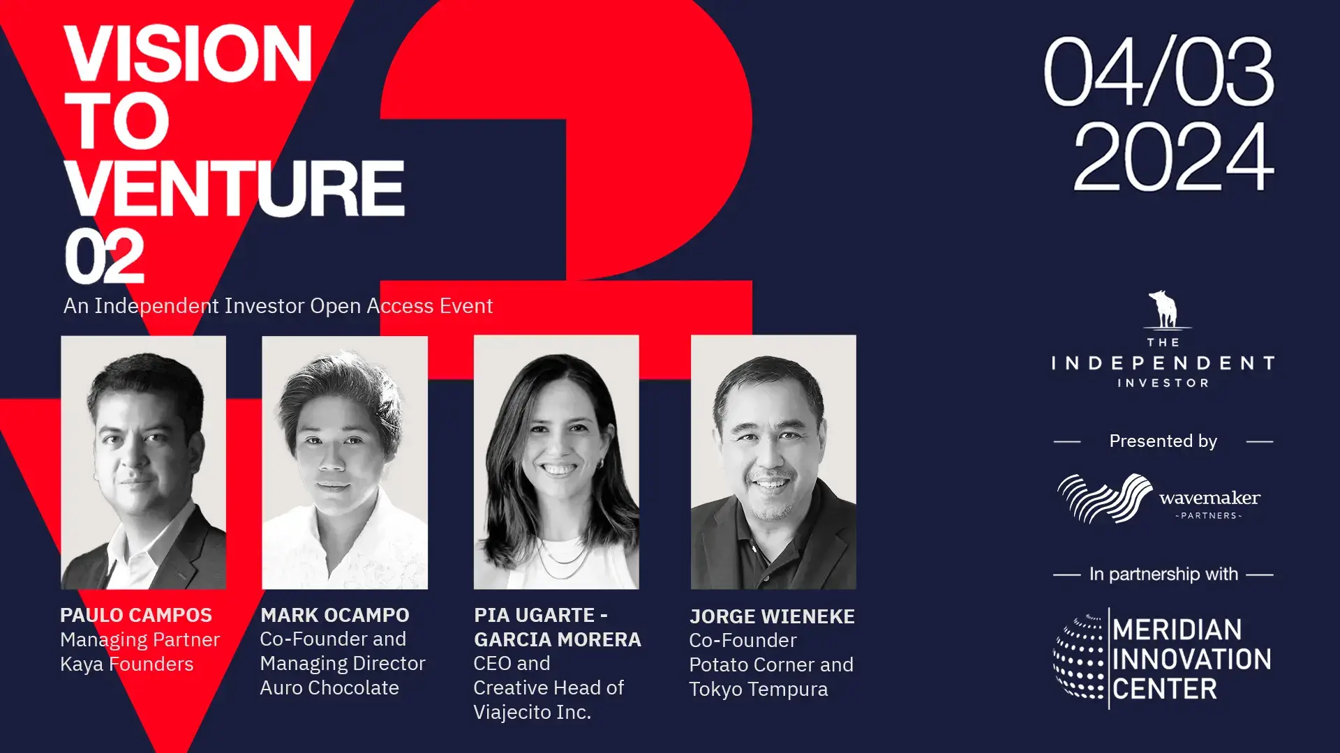 Vision to Venture 2 - The Independent Investor